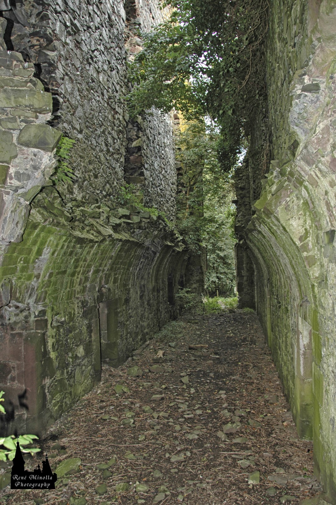 Drochil Castle, West Linton, Schottland