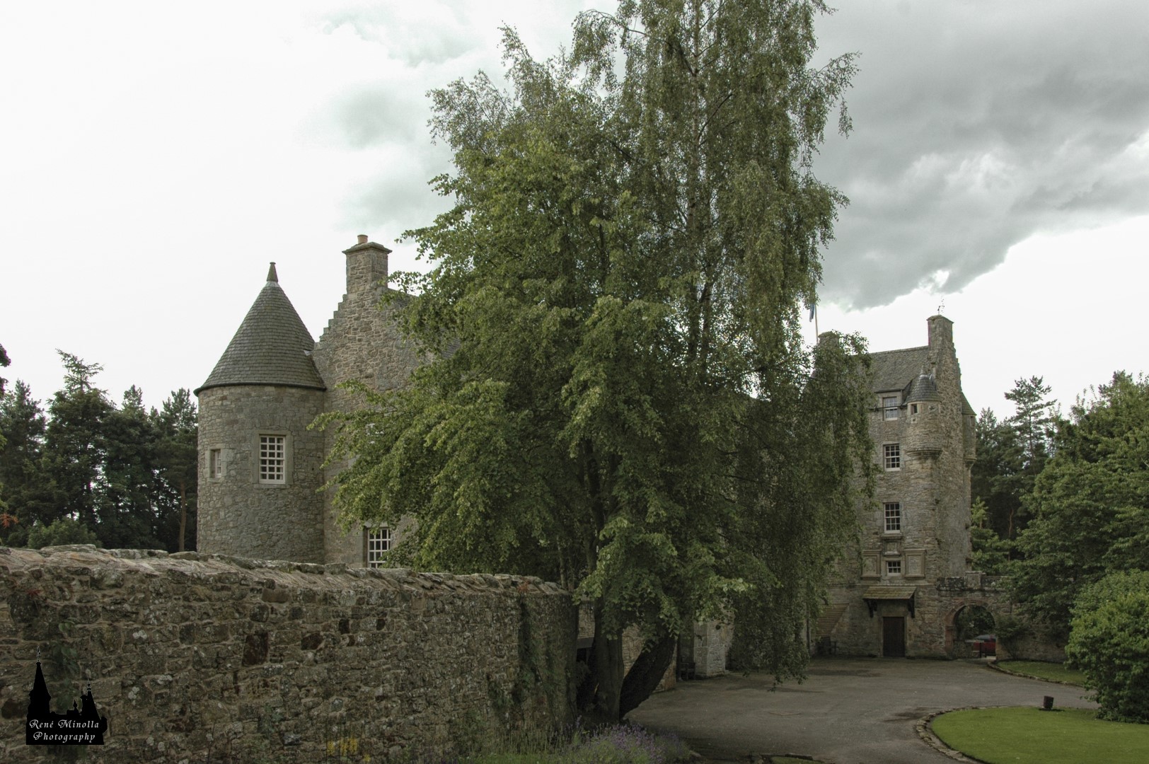 Ferniehirst Castle, Roxburghshire, Jedburgh, Schottland