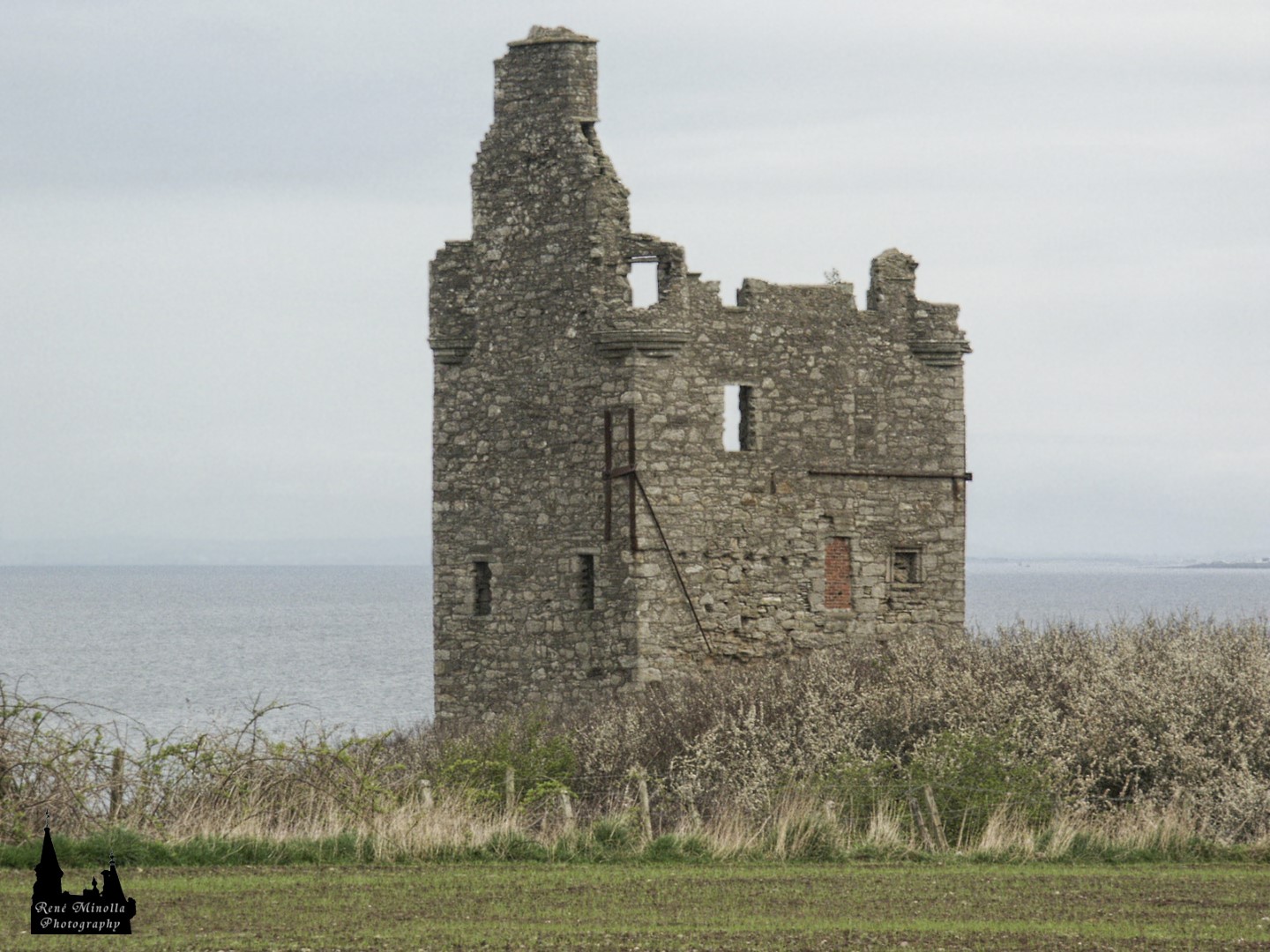 Greenan Castle, Ayr, Schottland