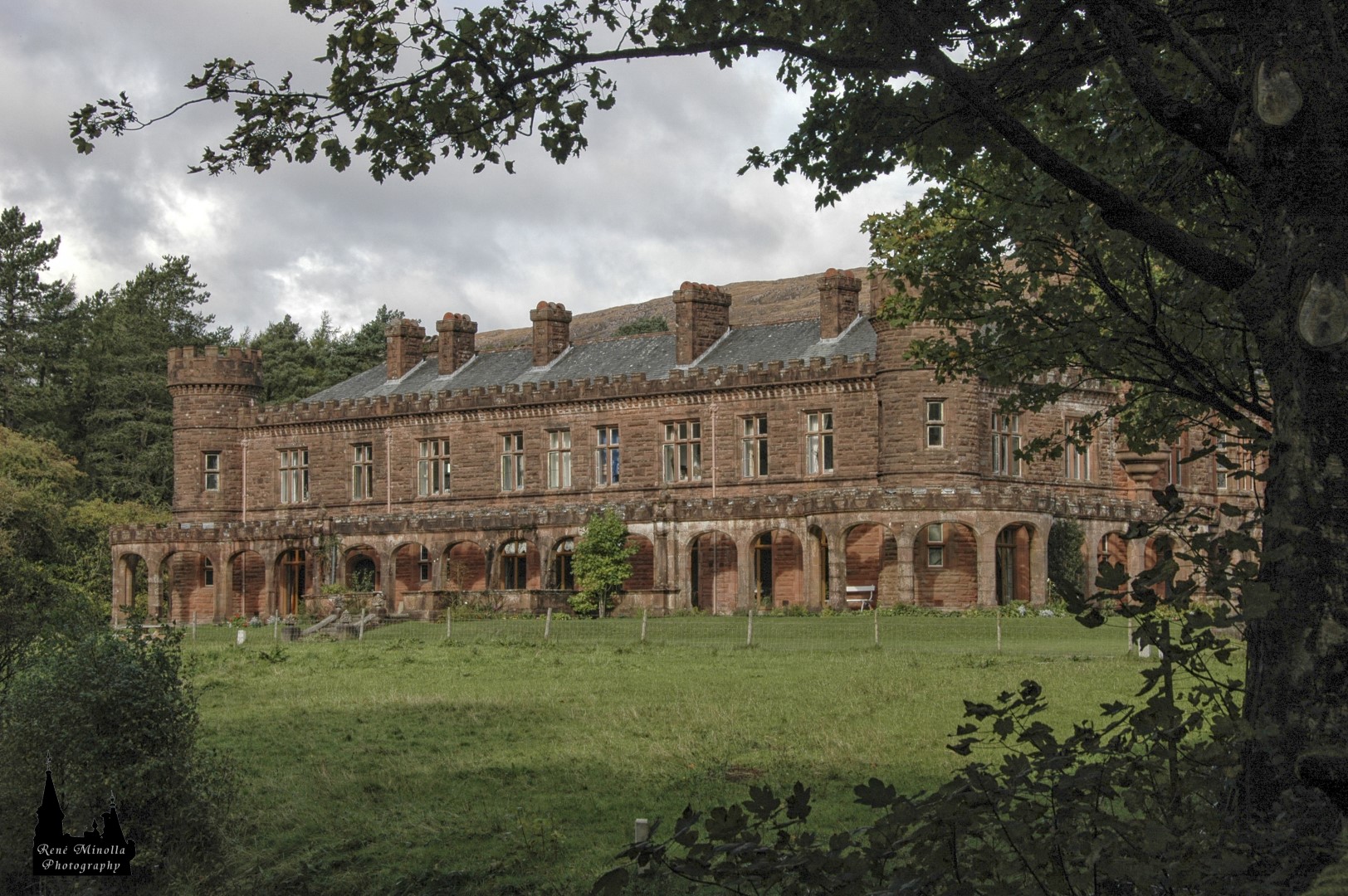 Kinloch Castle, Isle of Rum, Schottland