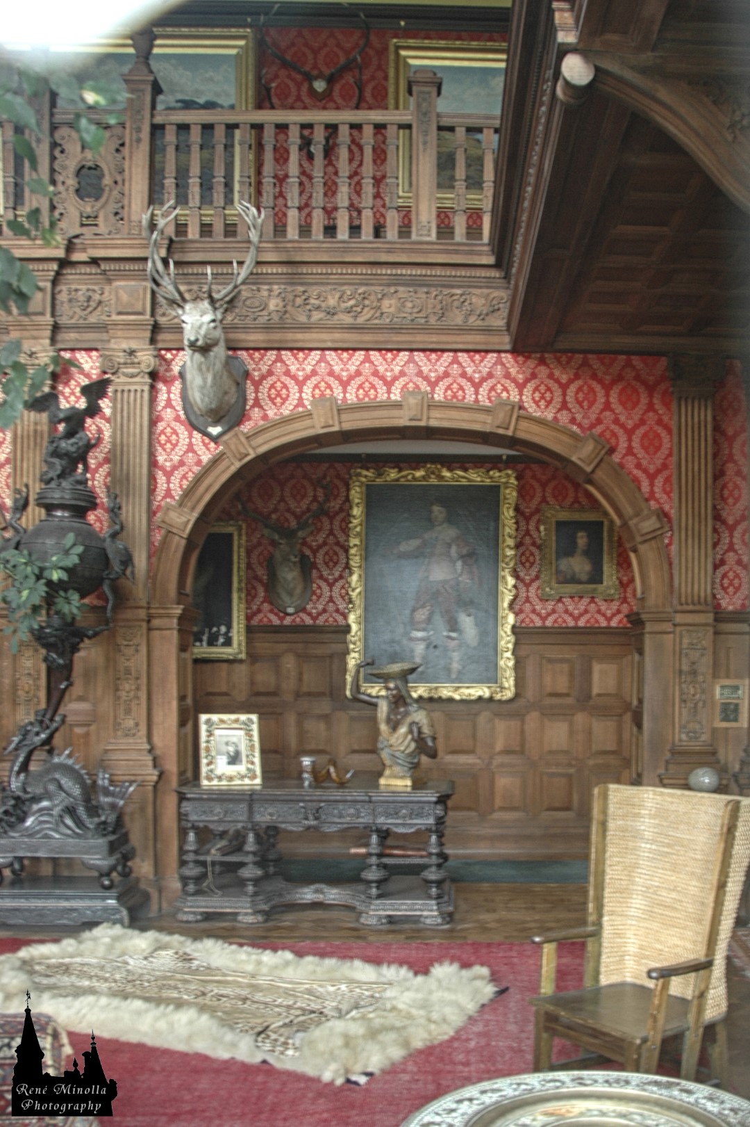 Kinloch Castle, Isle of Rum, Schottland