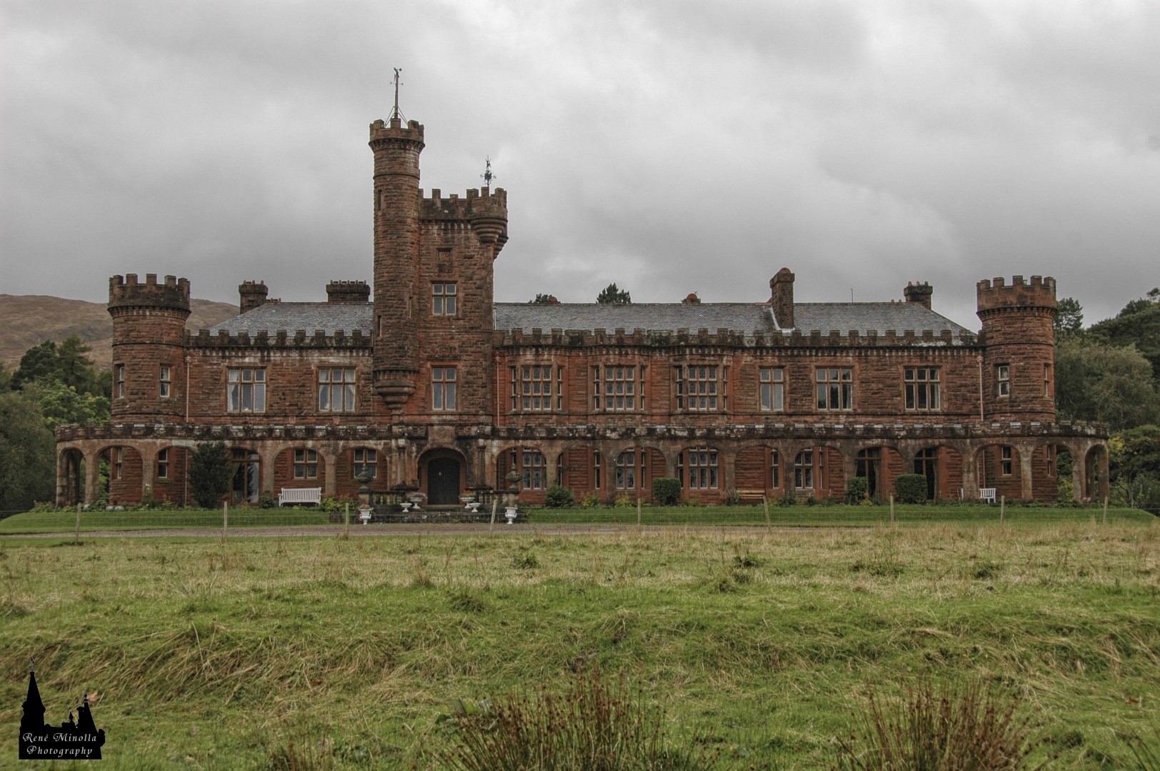 Kinloch Castle, Isle of Rum, Schottland