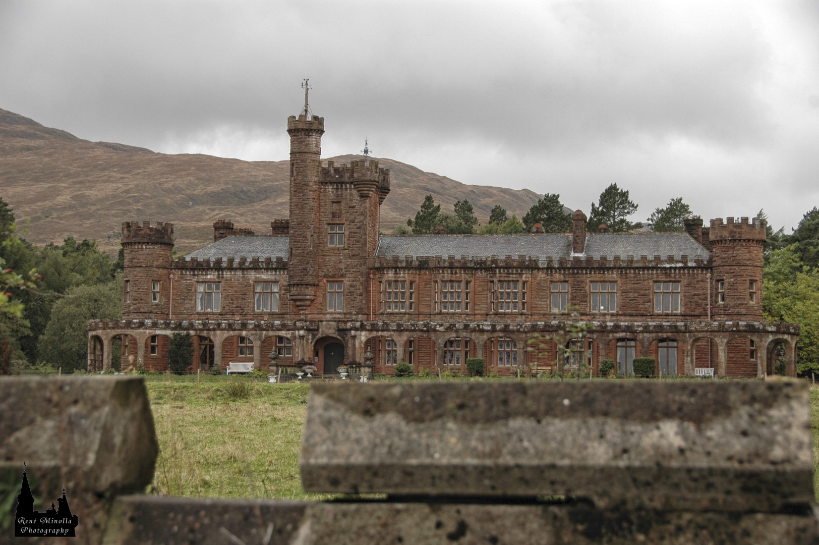 Kinloch Castle, Isle of Rum, Schottland