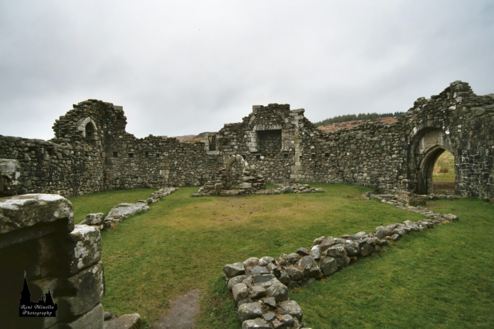 Loch Doon Castle, Ayr, Schottland