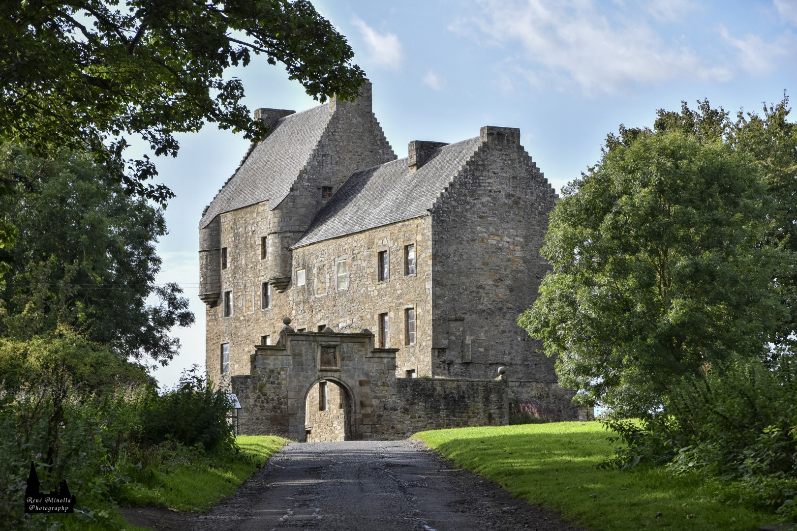 Midhope Castle, Abercorn, Schottland