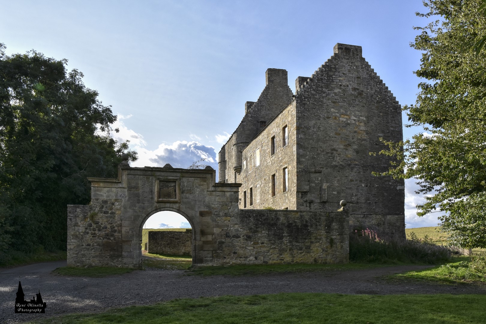 Midhope Castle, Abercorn, Schottland