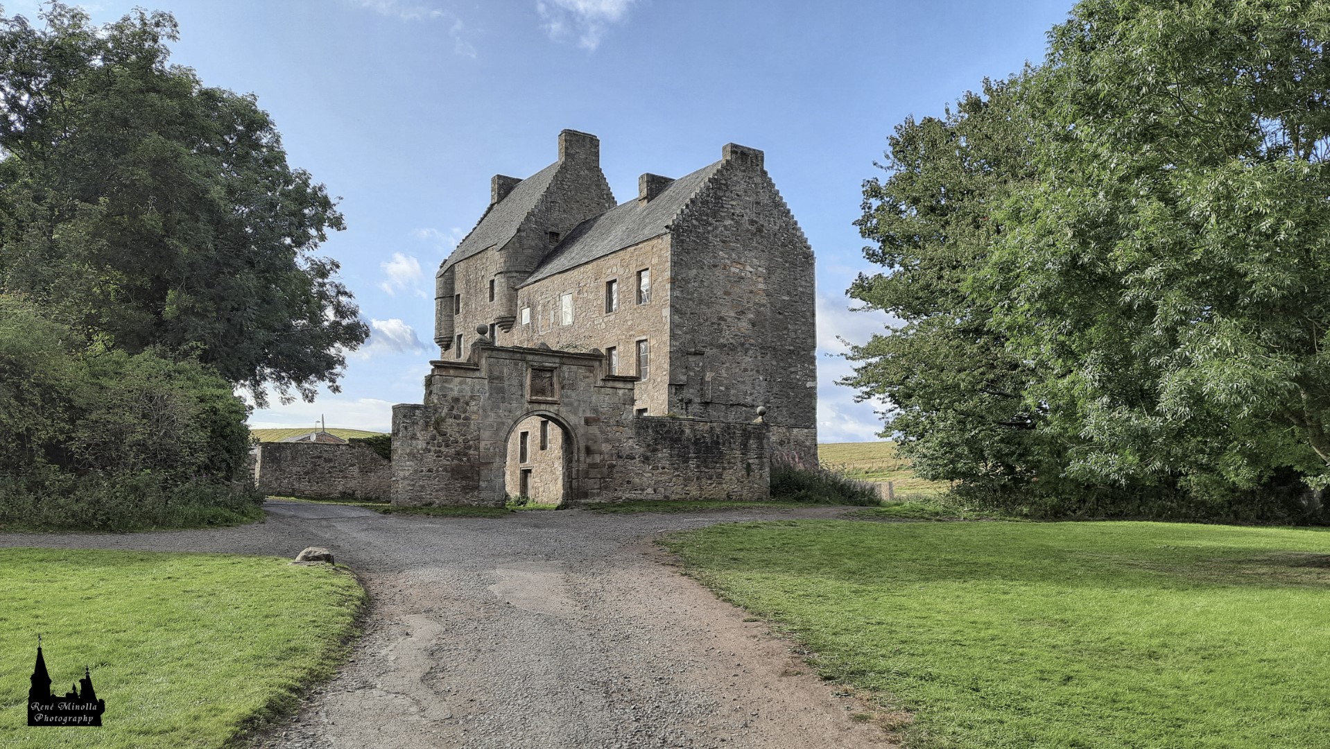 Midhope Castle, Abercorn, Schottland