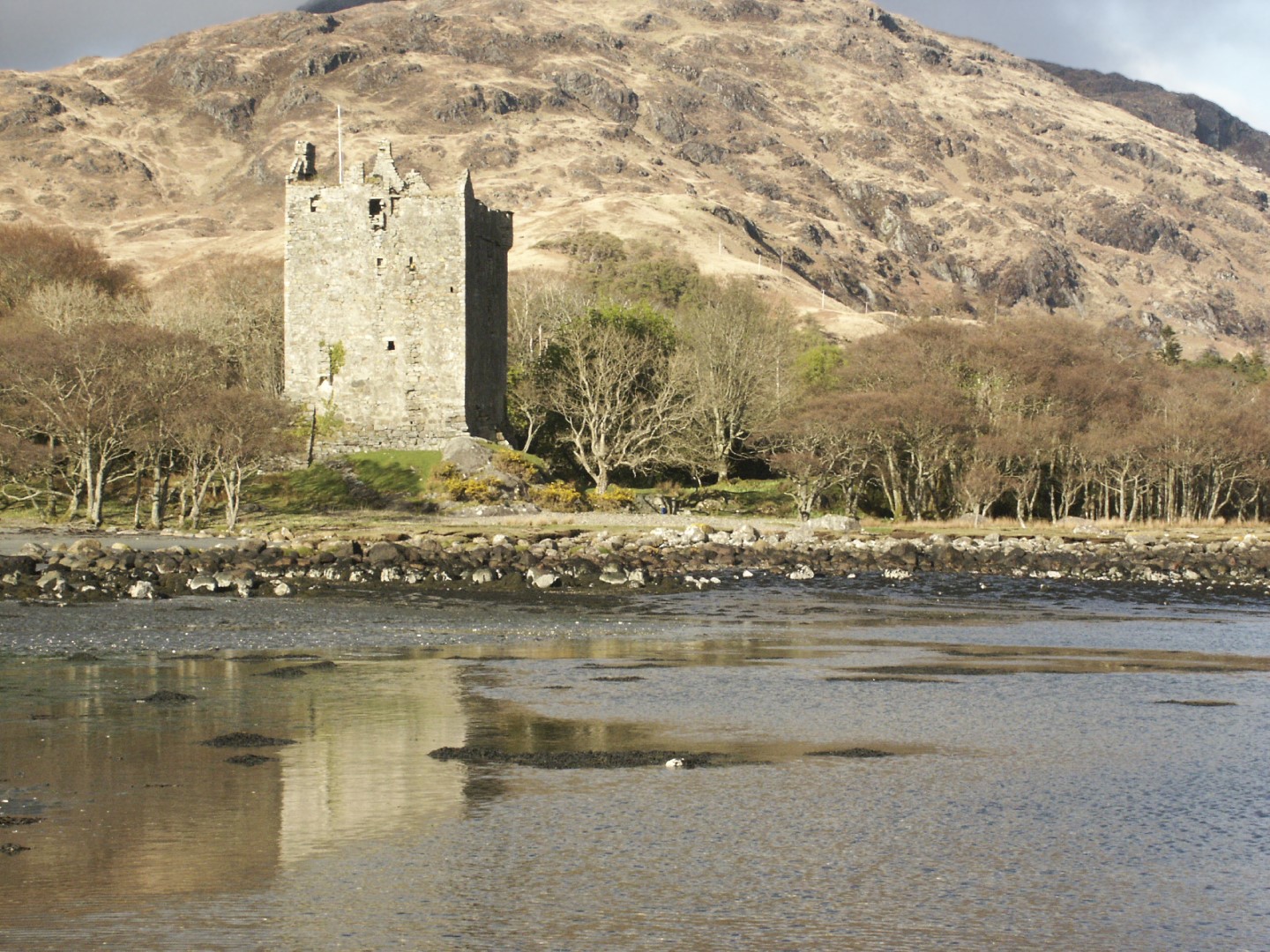 Moy Castle, Lochbuie, Isle of Mull, Schottland