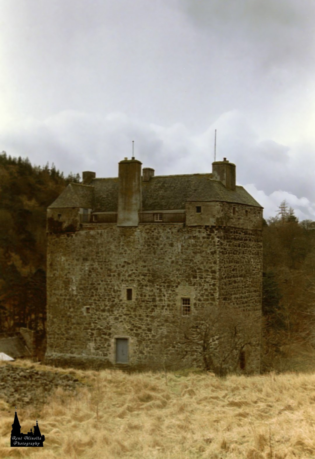 Neidpath Castle, Peebles, Schottland