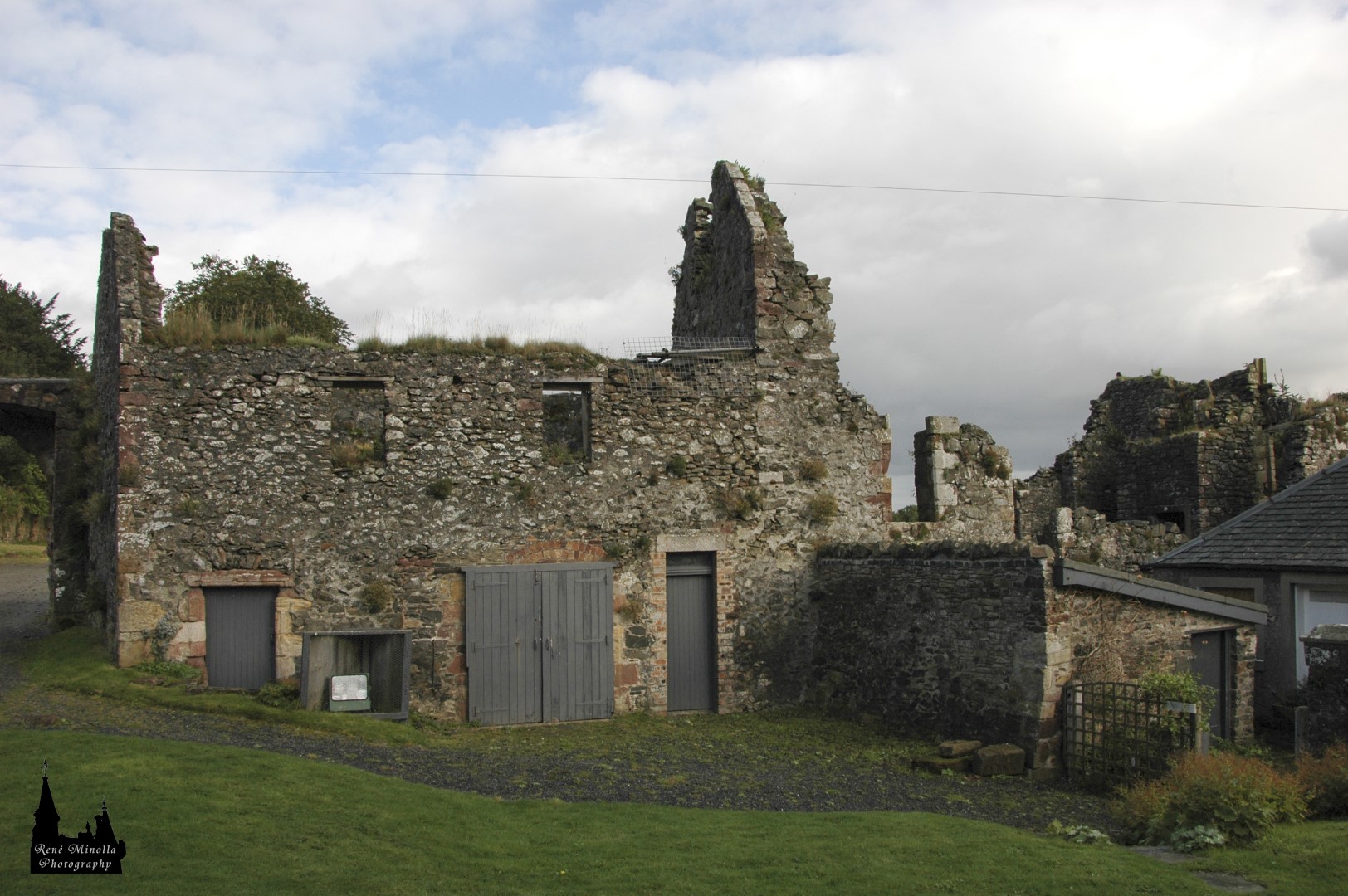 Neidpath Castle, Peebles, Schottland