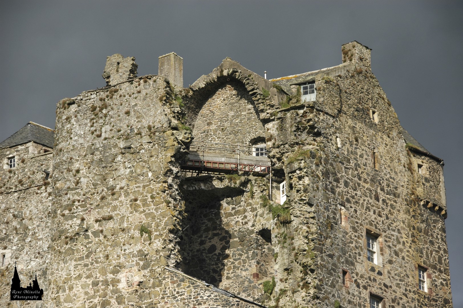 Neidpath Castle, Peebles, Schottland