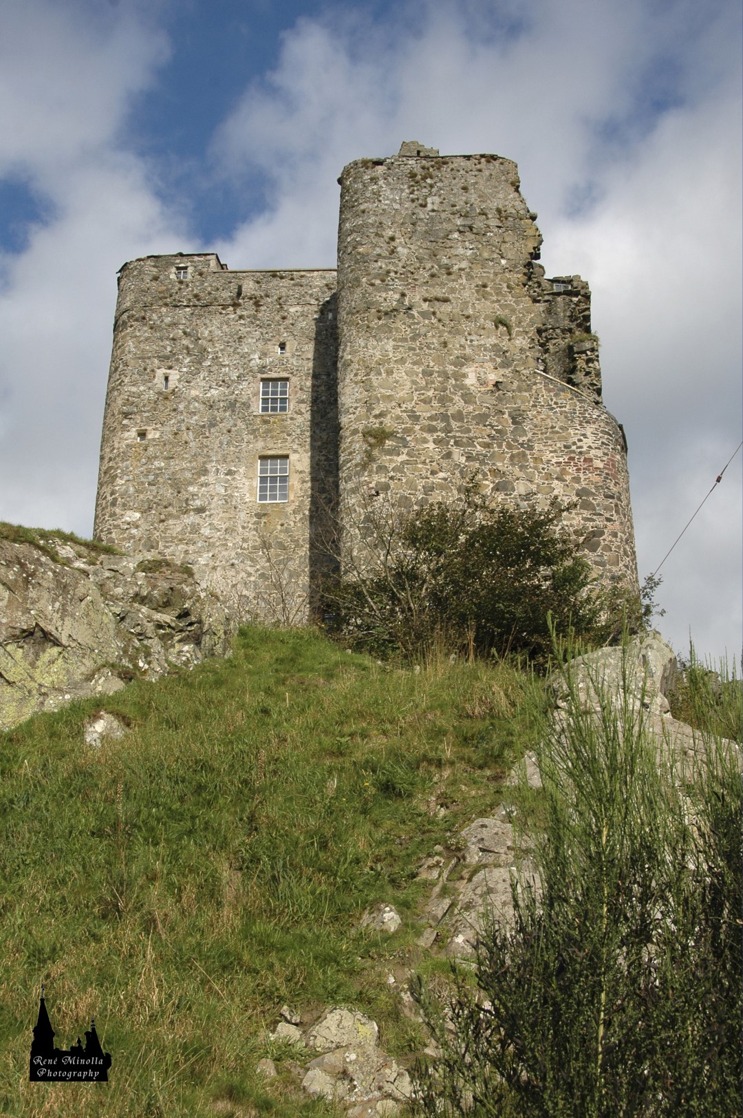 Neidpath Castle, Peebles, Schottland