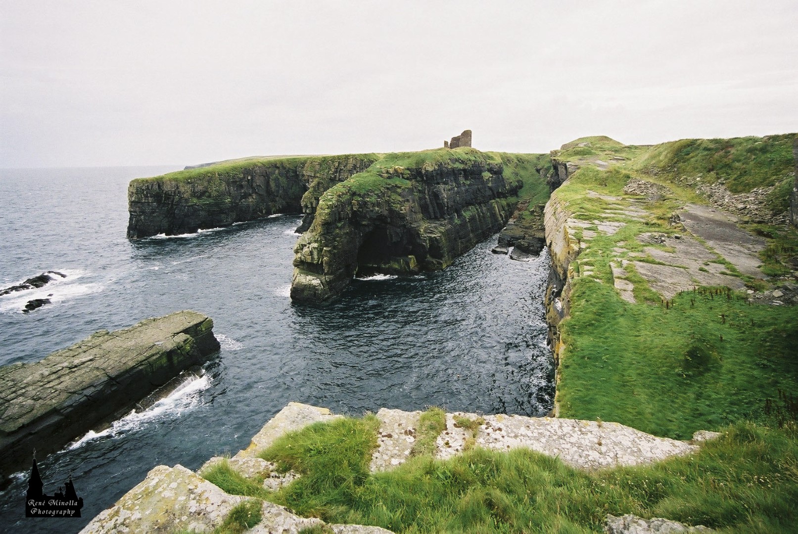 Old Wick Castle, Wick, Schottland