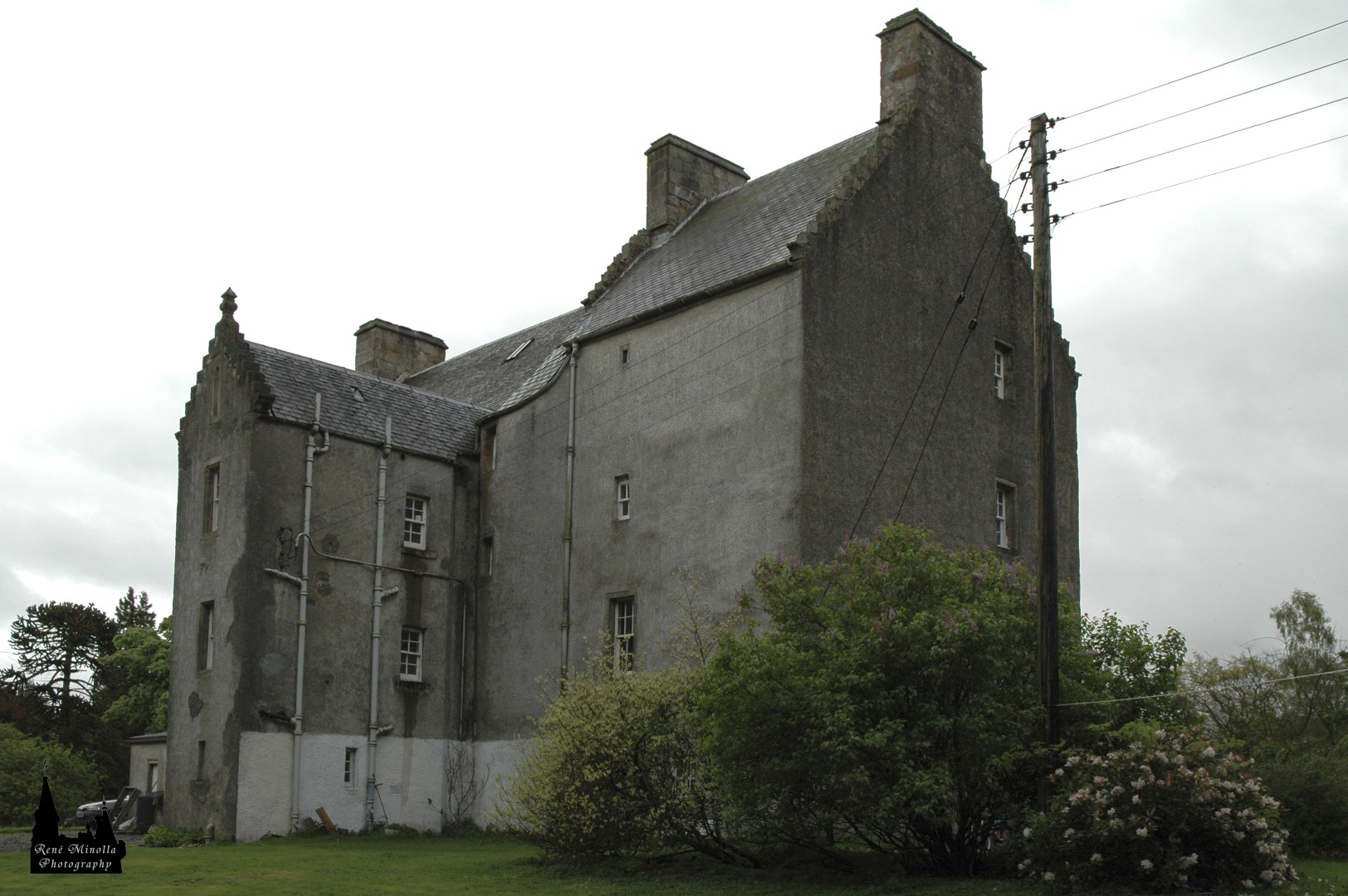 Tullibole Castle, Kinross, Schottland