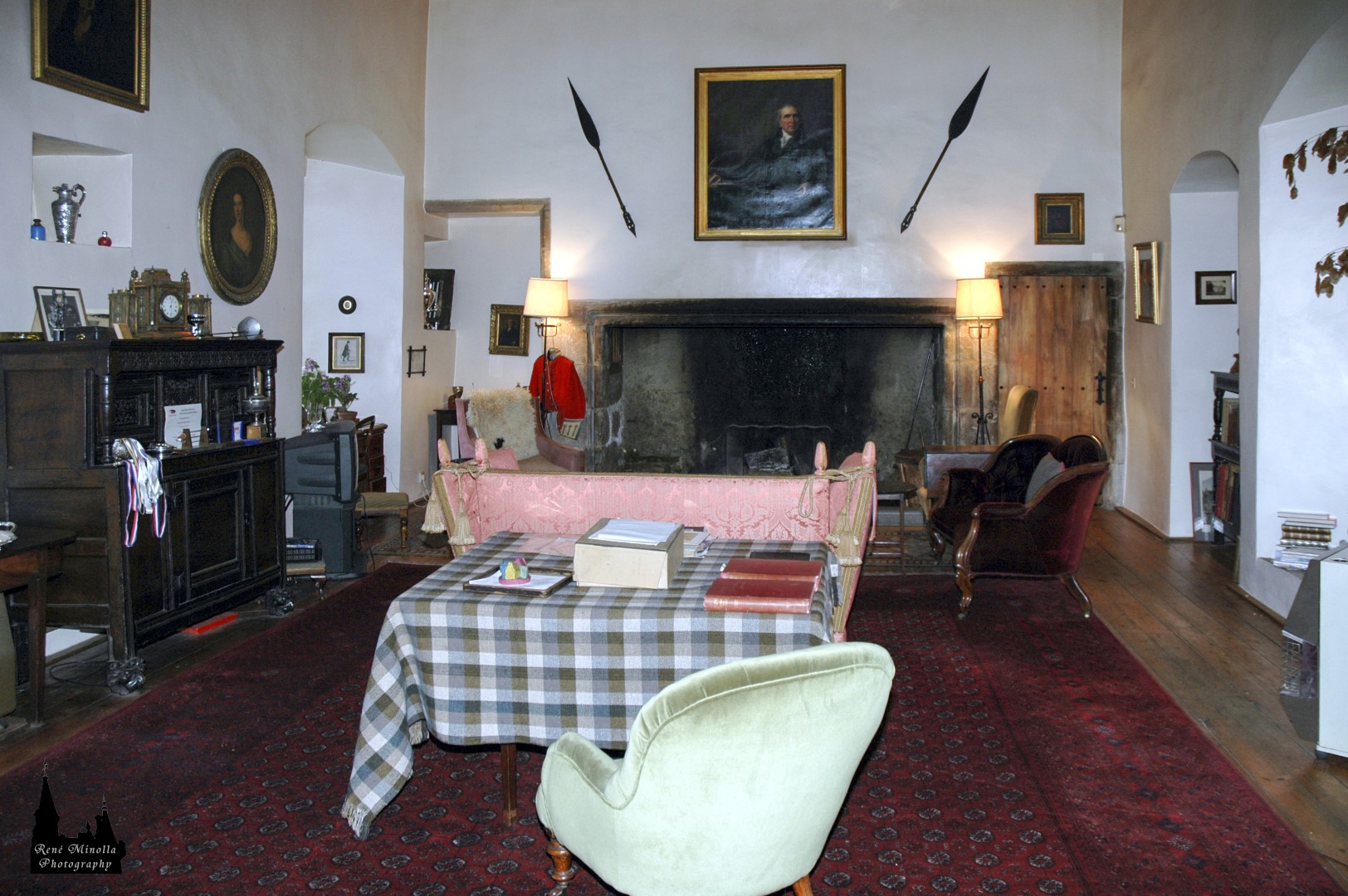 Tullibole Castle, Kinross, Schottland