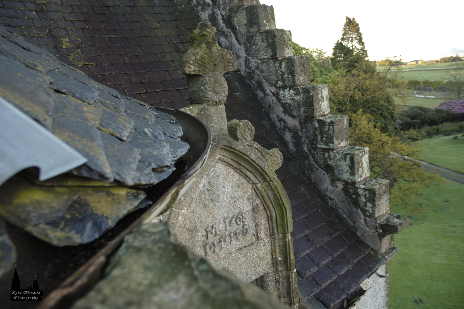 Tullibole Castle, Kinross, Schottland