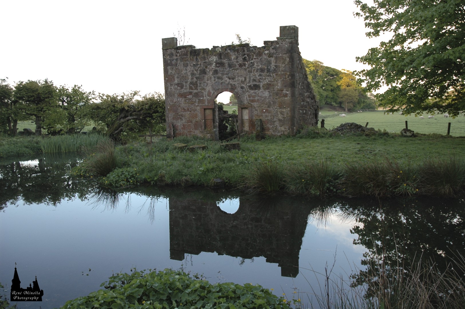 Tullibole Castle, Kinross, Schottland