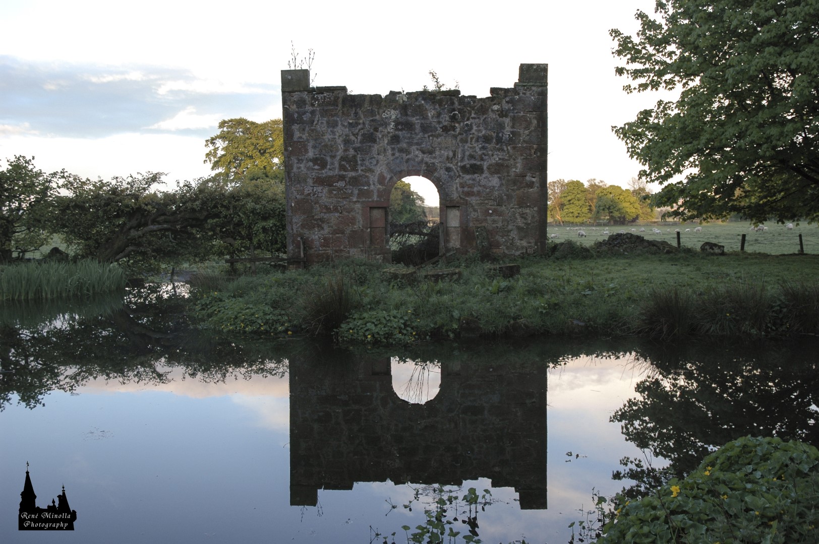Tullibole Castle, Kinross, Schottland