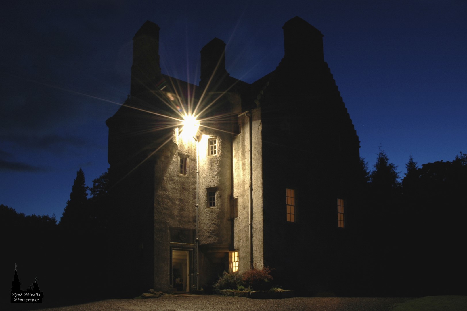 Tullibole Castle, Kinross, Schottland