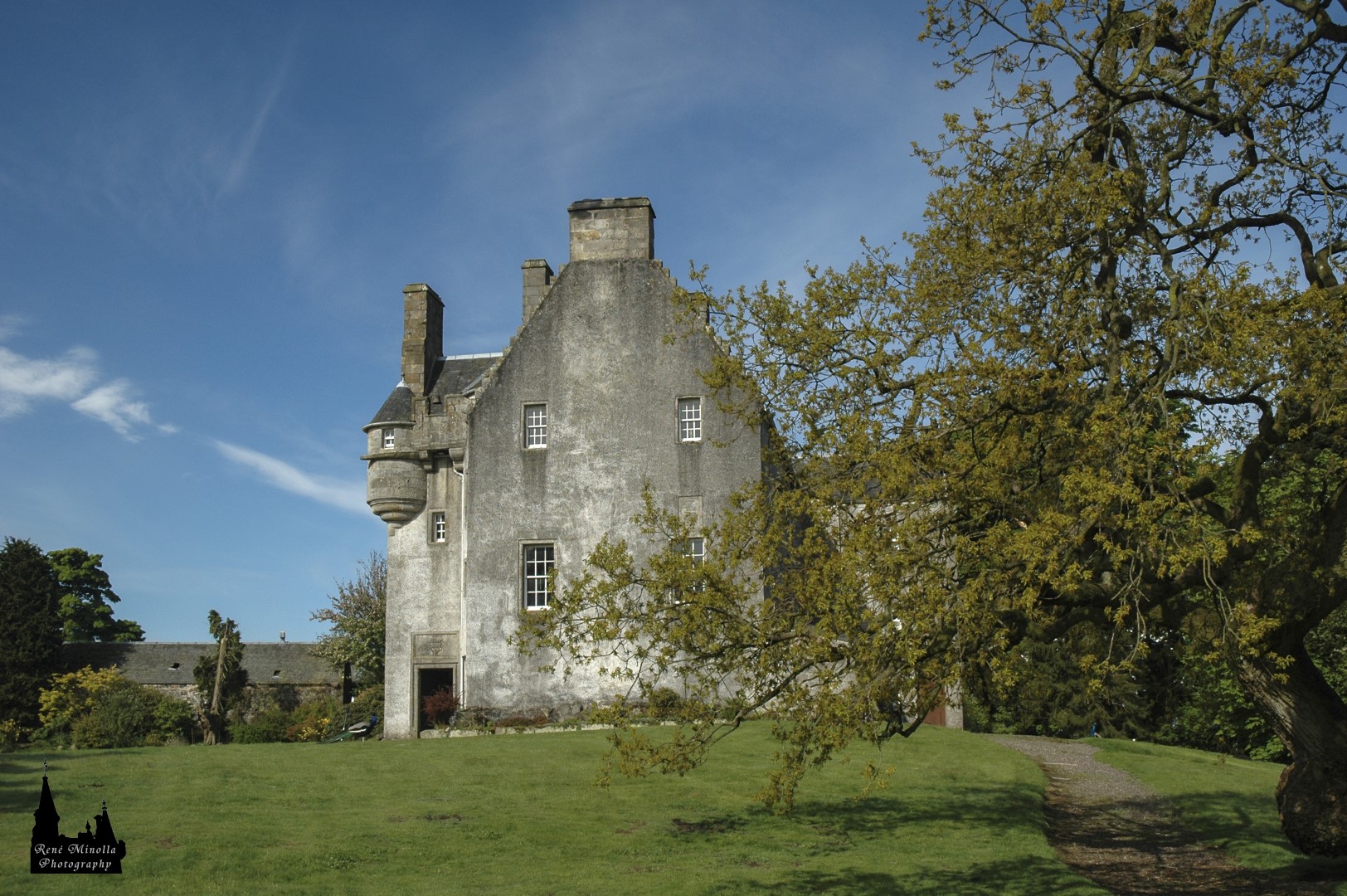 Tullibole Castle, Kinross, Schottland