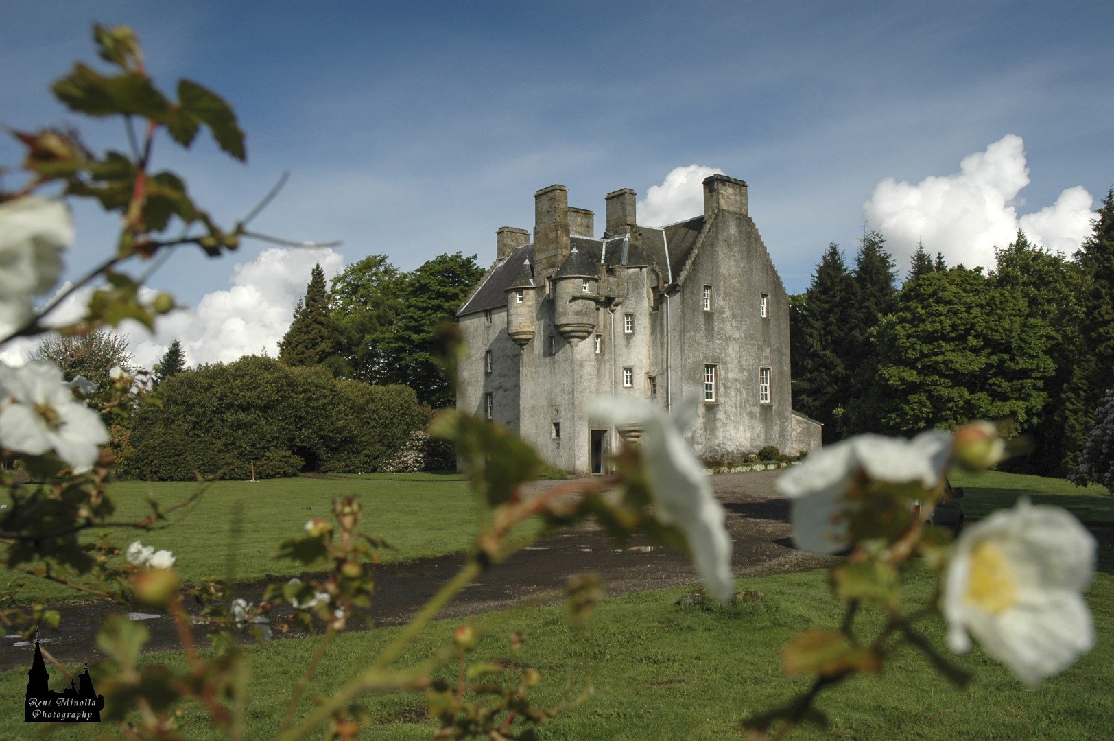 Tullibole Castle, Kinross, Schottland