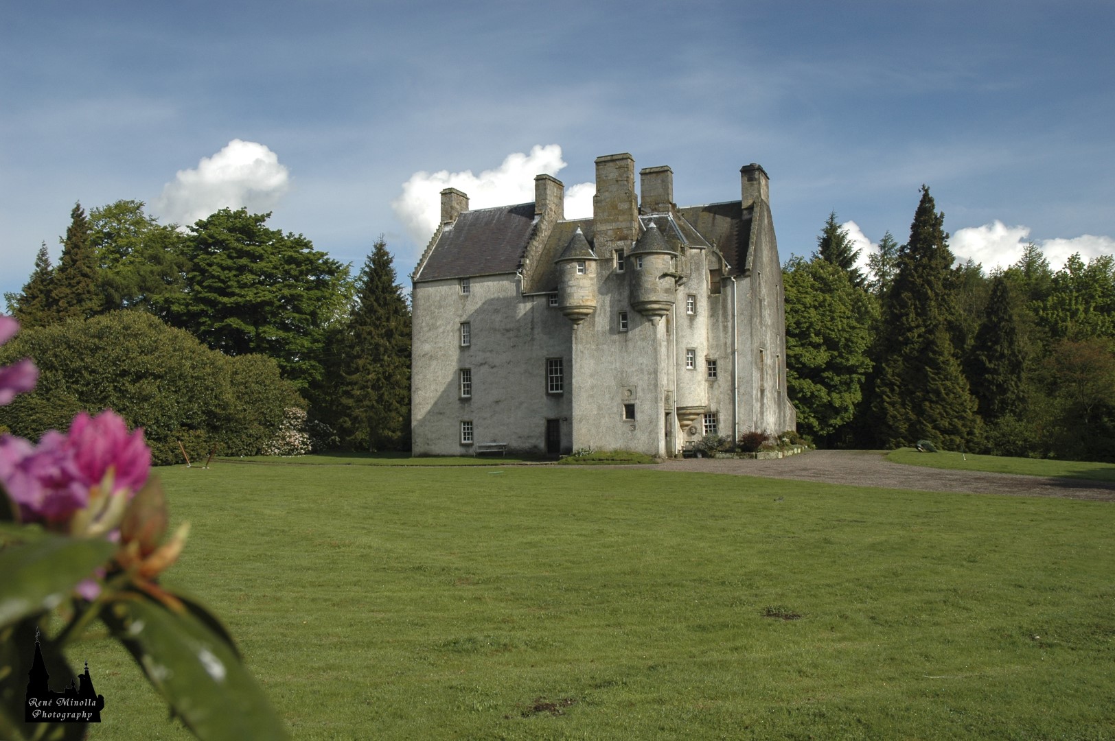 Tullibole Castle, Kinross, Schottland
