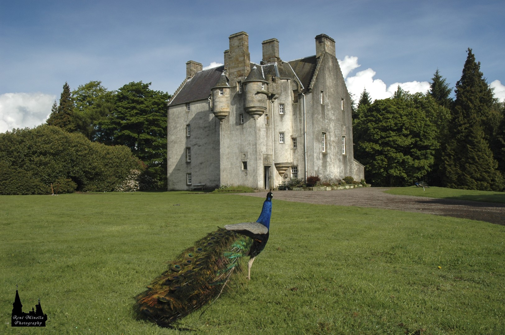 Tullibole Castle, Kinross, Schottland