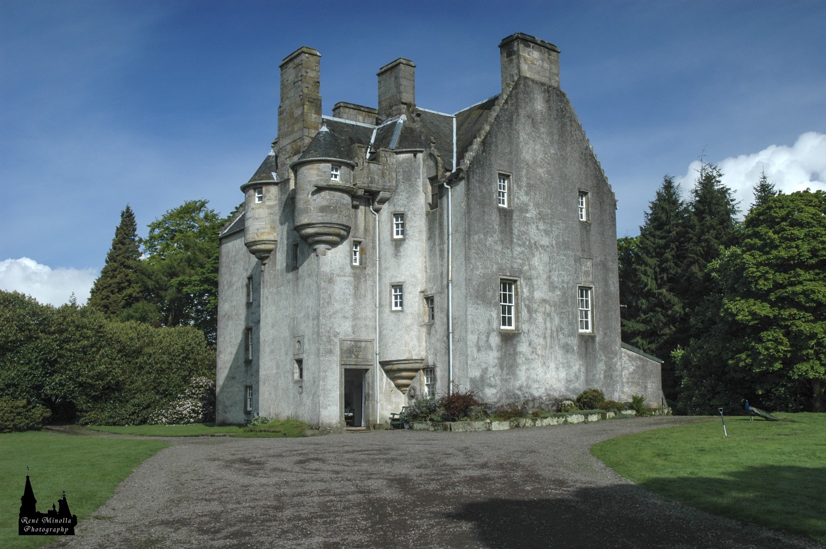 Tullibole Castle, Kinross, Schottland