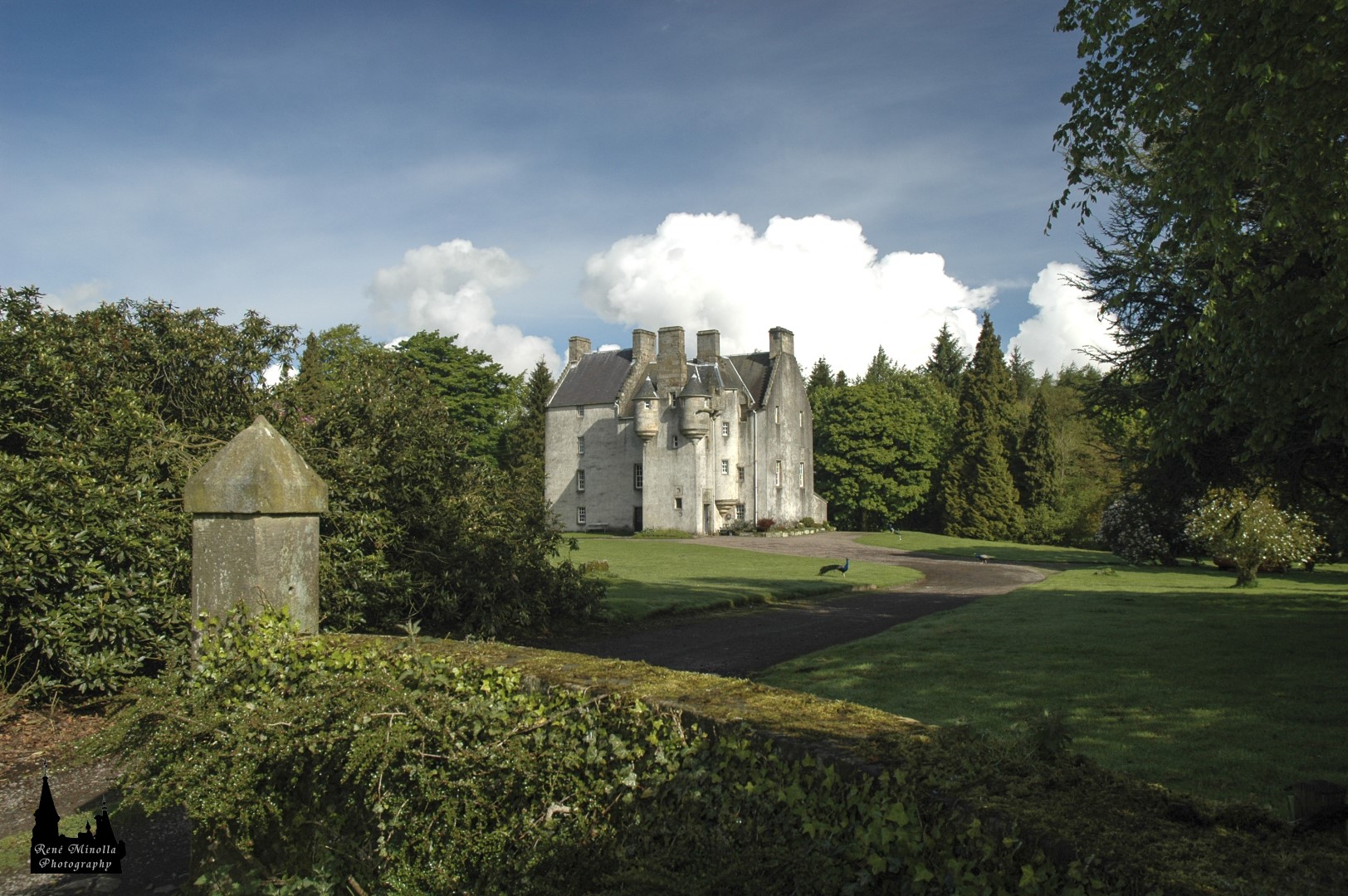 Tullibole Castle, Kinross, Schottland